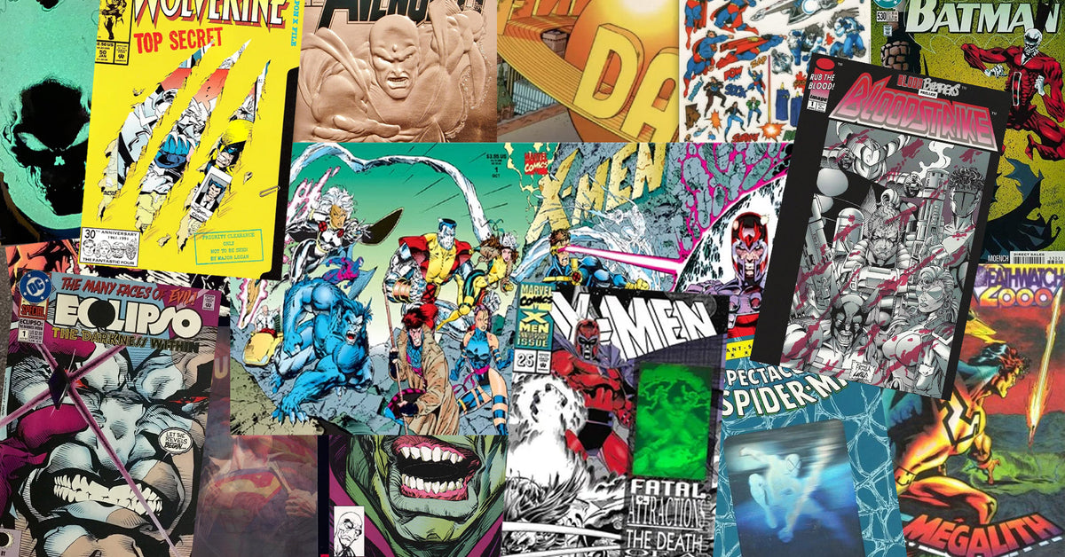 The Rise and Fall of 90s Gimmick Covers – Cowabunga Comics & Collectibles
