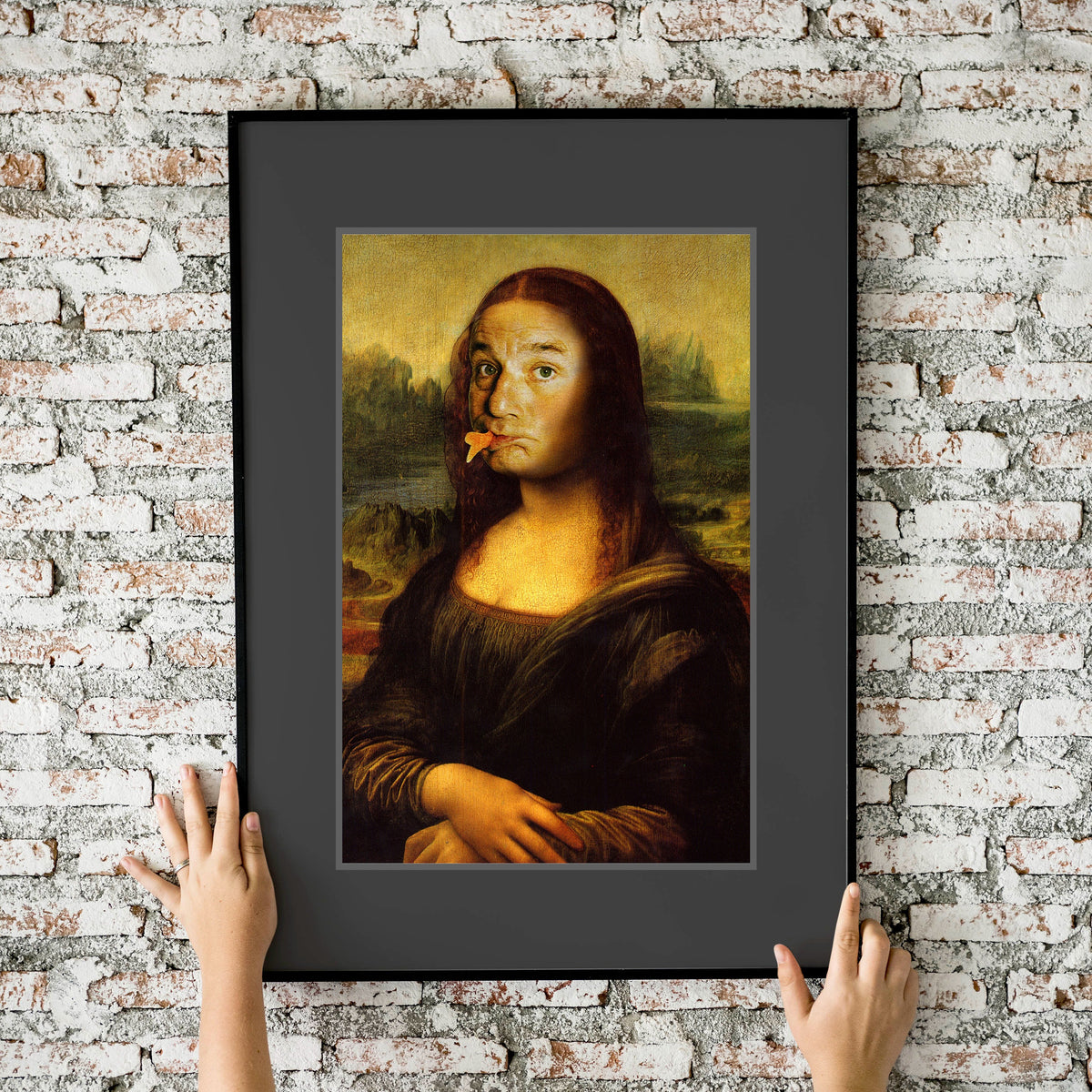 Bill Murray Mona Lisa Swedish Fish 11x17 Fine Art Print – Cowabunga ...