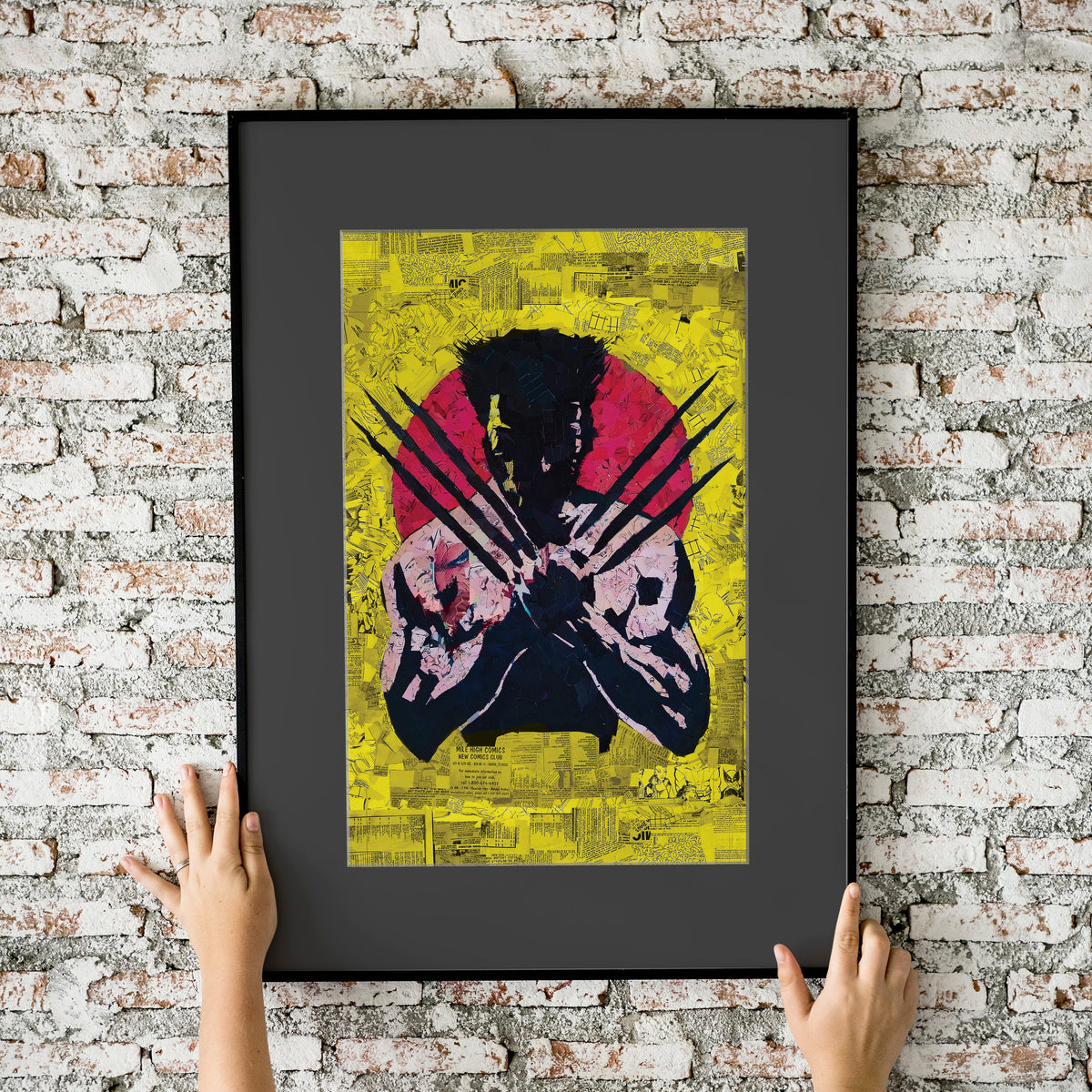 Wolverine I Mosaic 11x17 Fine Art Print – Cowabunga Comics & Collectibles